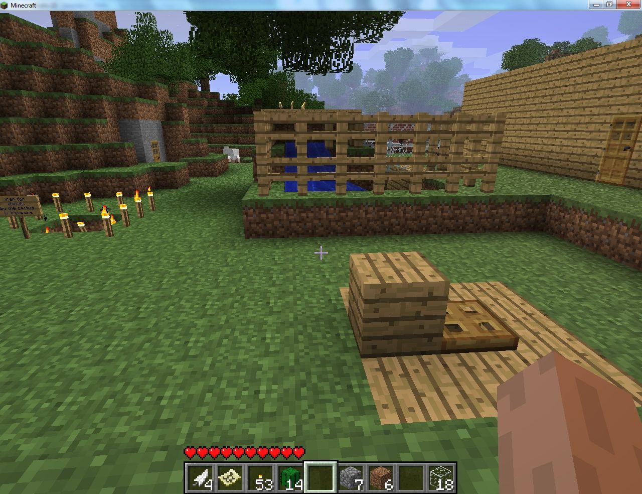 beta village SITETECH Minecraft Map