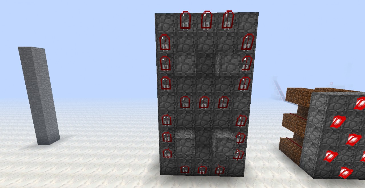 RDF Fast, Compact and Synced 7 segment display Minecraft Map