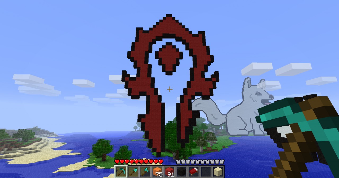 Horde Logo Minecraft Map