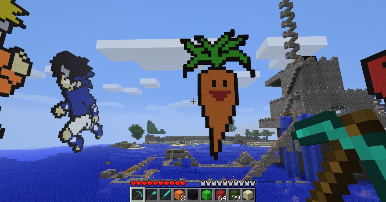 Happy Carrot Minecraft Map