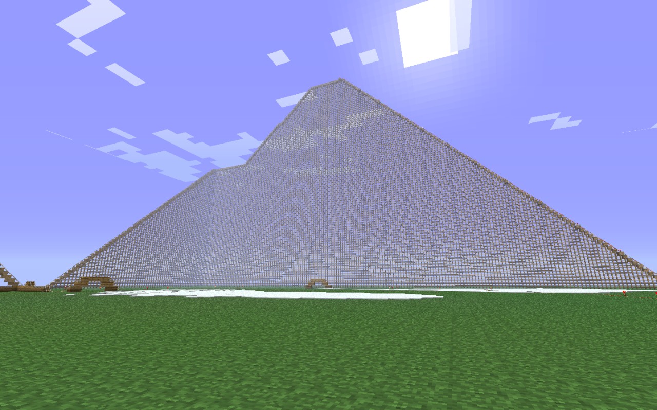 Huge rollercoaster extended version Minecraft Map