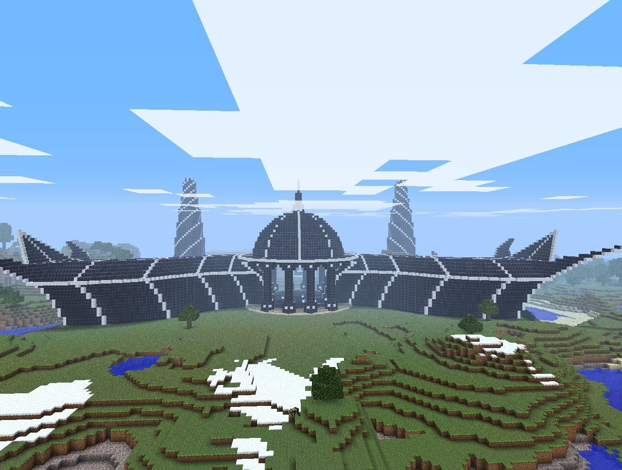 Black House Minecraft Map