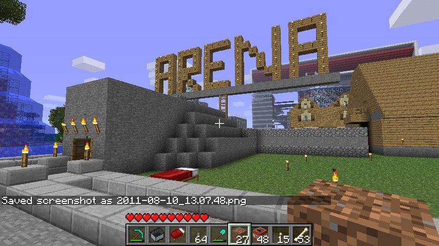 Arena Minecraft Map
