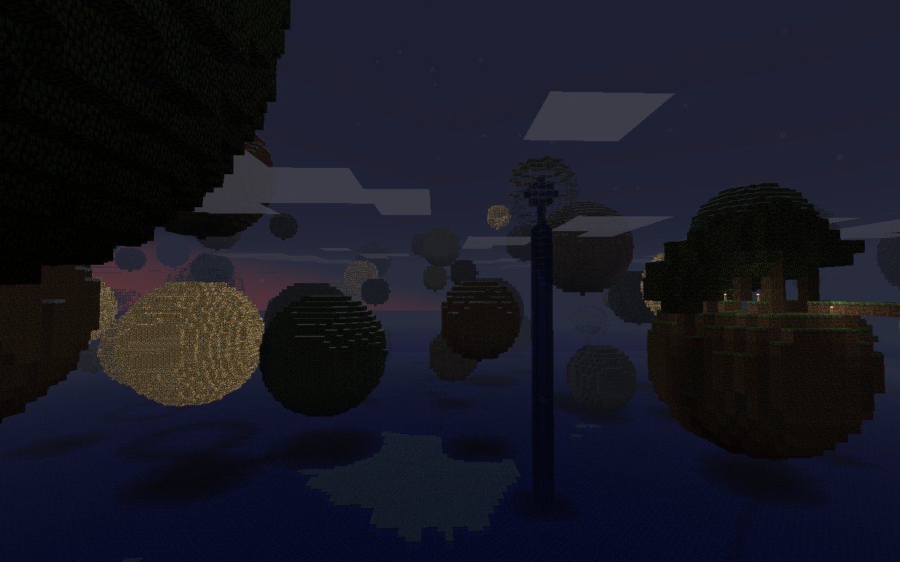 Planetoids (Water Under) Minecraft Map
