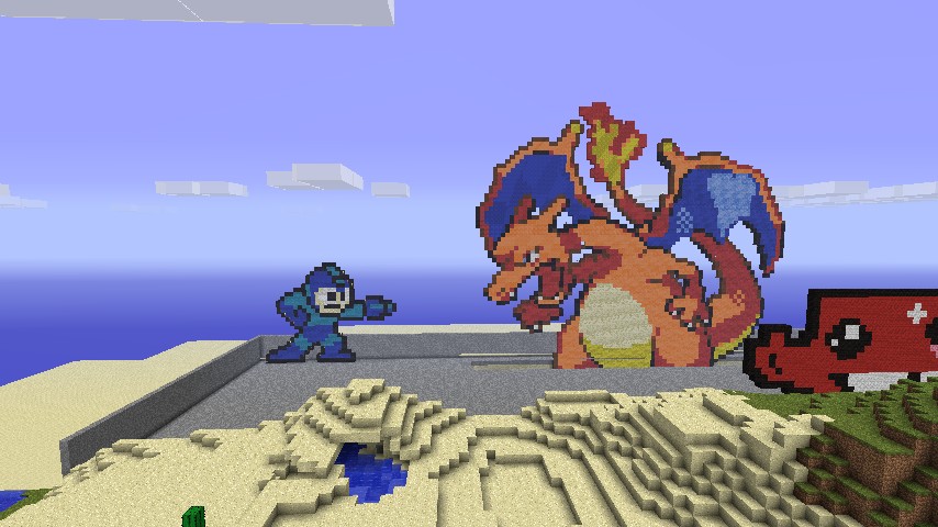 Awesome charazard Minecraft Map