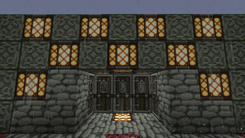 Drac's Mossy Cobble Hut Minecraft Map