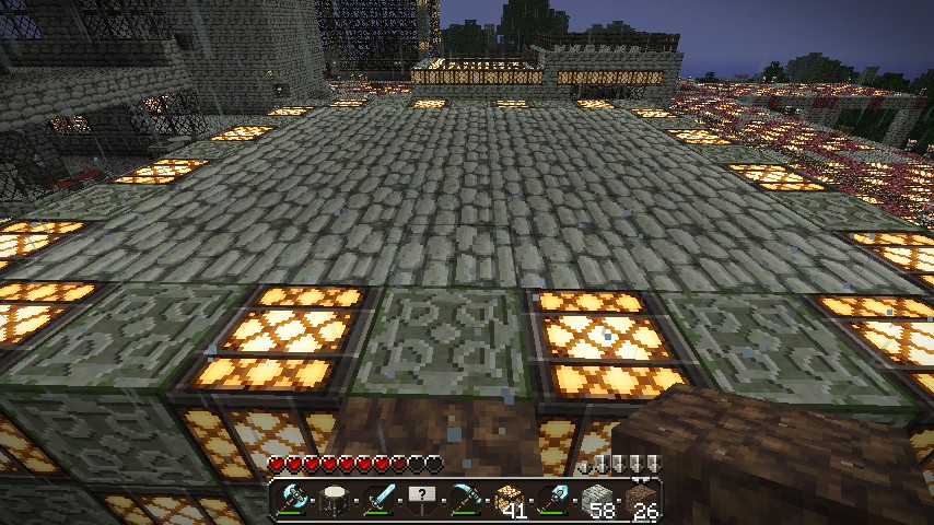 Drac's Mossy Cobble Hut Minecraft Map