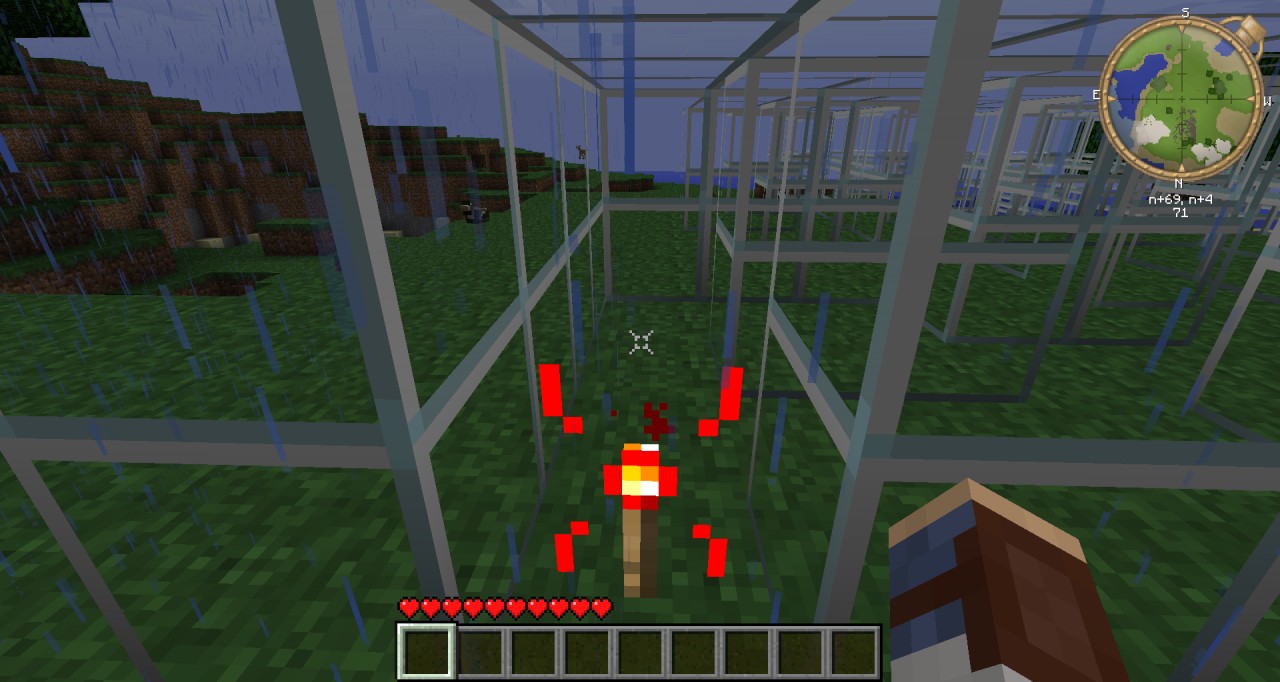 Glass maze Minecraft Map