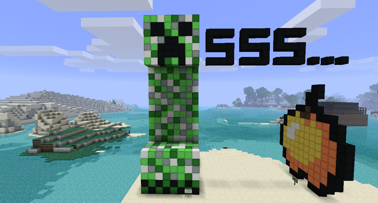 my minecraft sprites and sculptures Minecraft Map