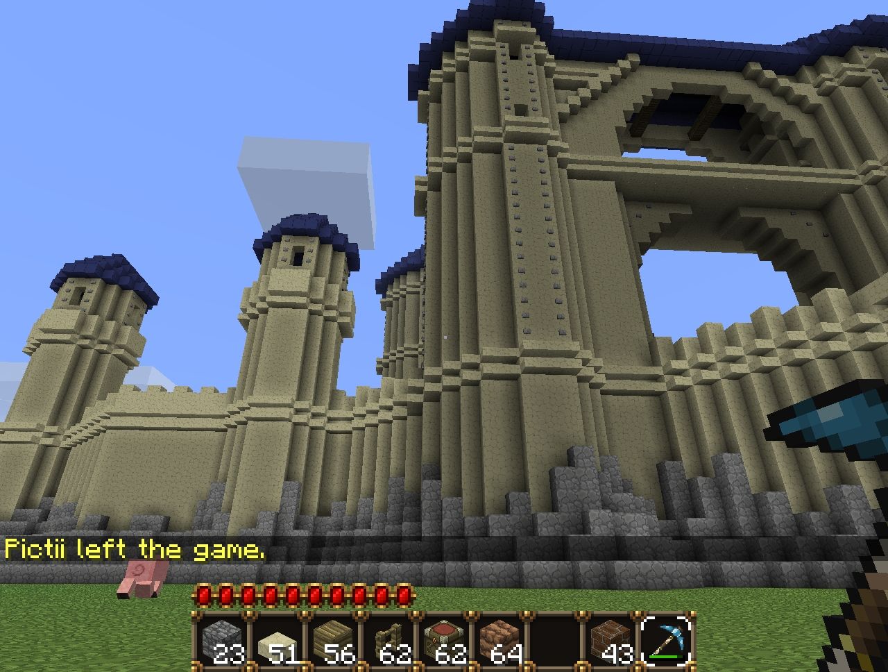Sandstone Castle Minecraft Map