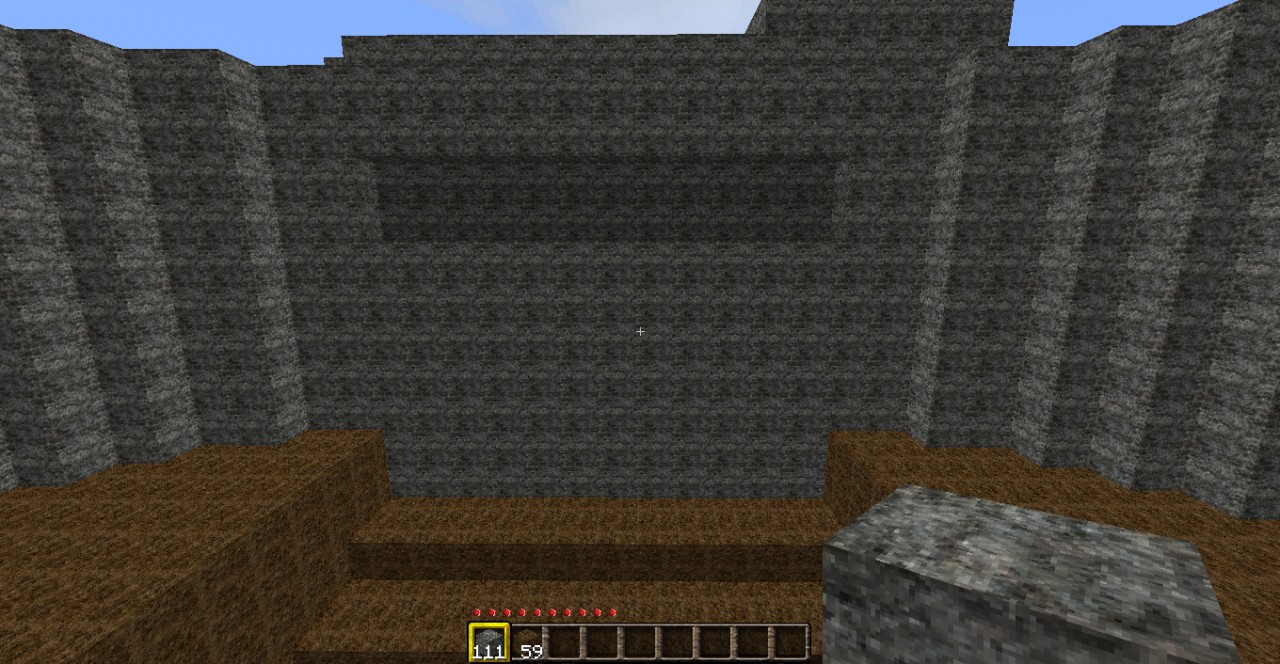 dam with working flood gate Minecraft Map