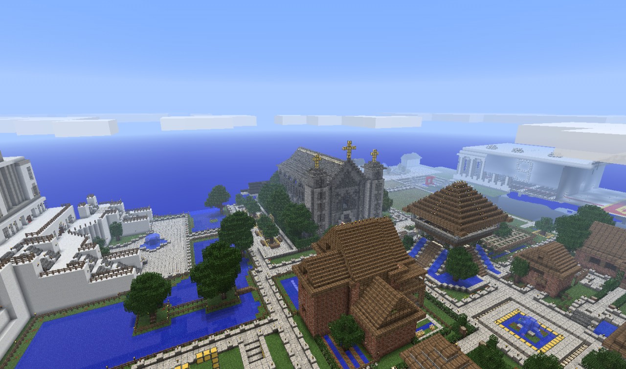 Gold City Minecraft Map