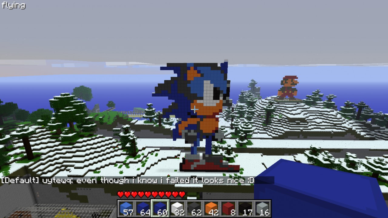 My first pixel art ever :D Minecraft Map