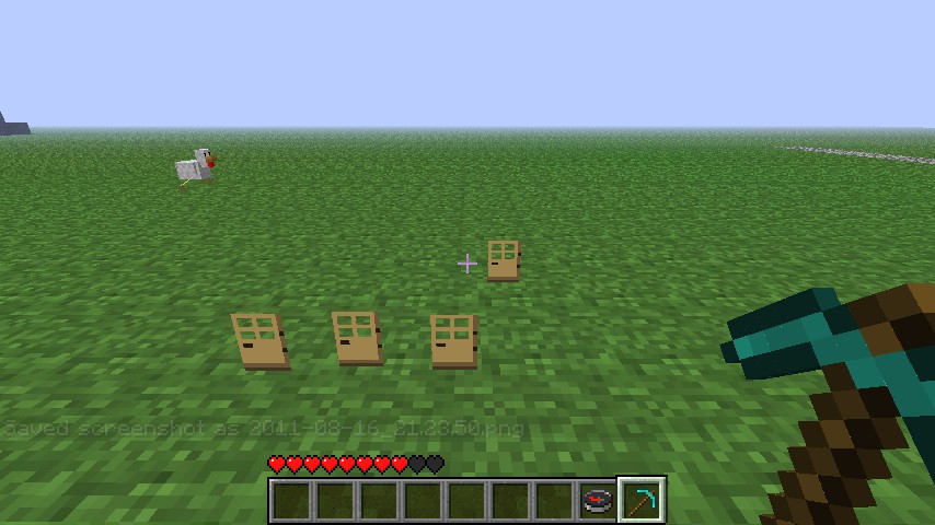 Duplicate Wooden door glitch/bug. Minecraft Map