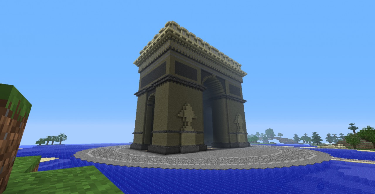 Arc de Triomphe Minecraft Map