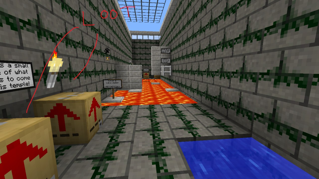 Parkour in a Box *FINISHED* Minecraft Map