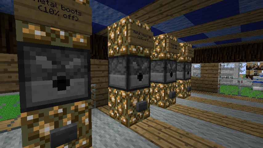 Attire store Minecraft Map