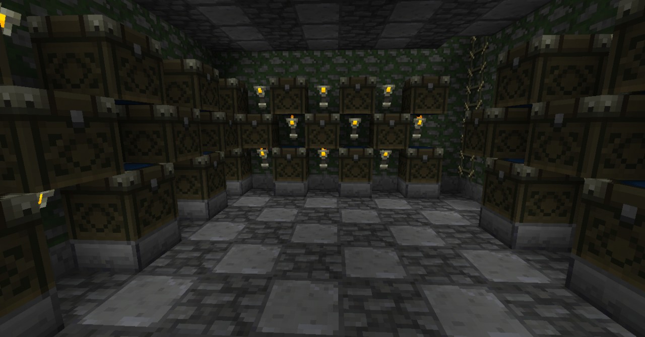 Earth & Nether Tower vault Minecraft Map