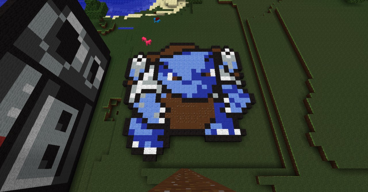 Blastoise Minecraft Map