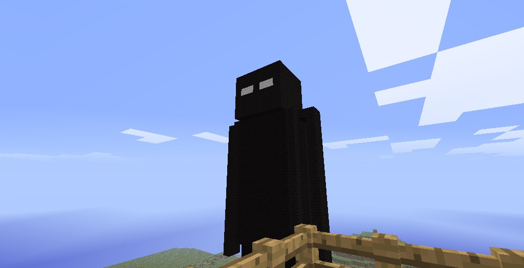 Starter House /w Bonus Enderman Statue Minecraft Map