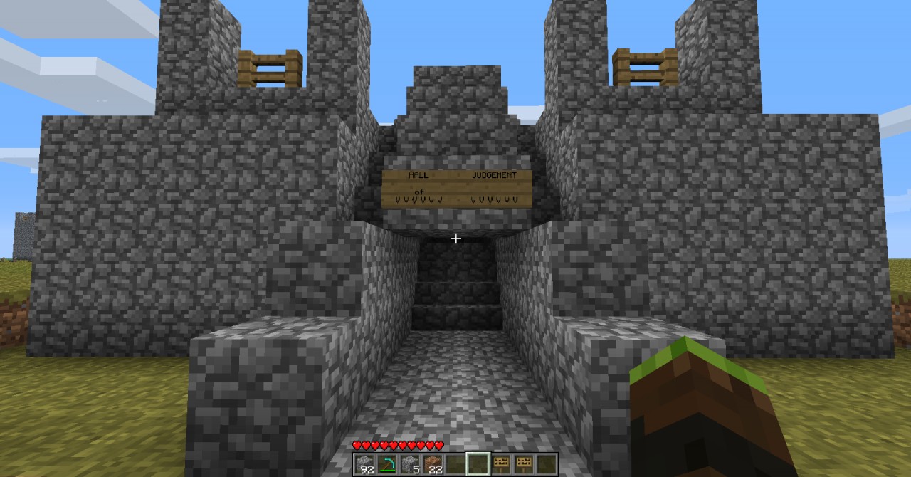 Hall of Judgement Minecraft Map