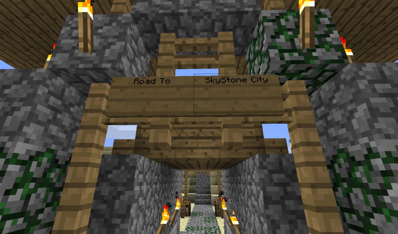 SkyStone City Minecraft Map
