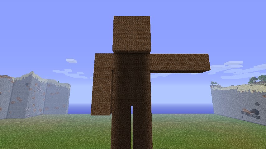 Skin-Maker - 1 arm down 1 arm wide Minecraft Map