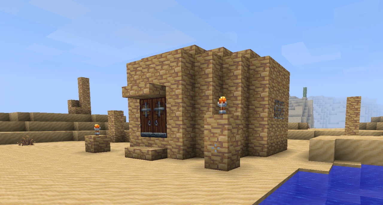 Desert Dwelling Minecraft Map