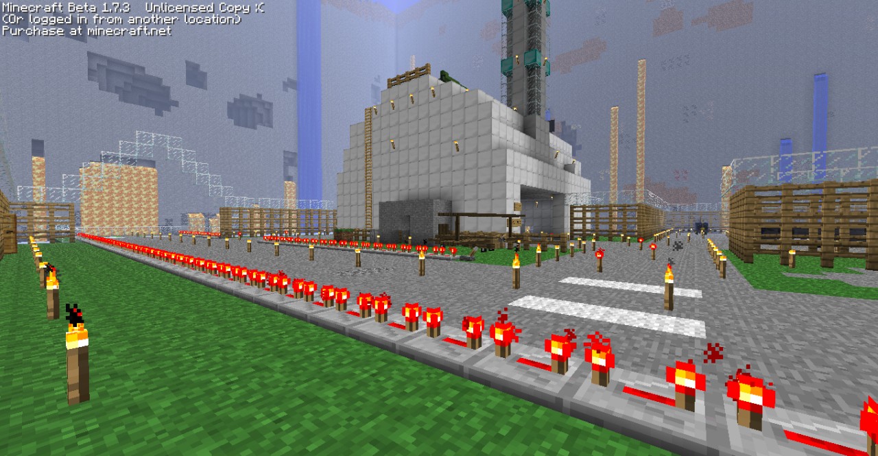 Air Force Base, With ATC Tower Minecraft Map