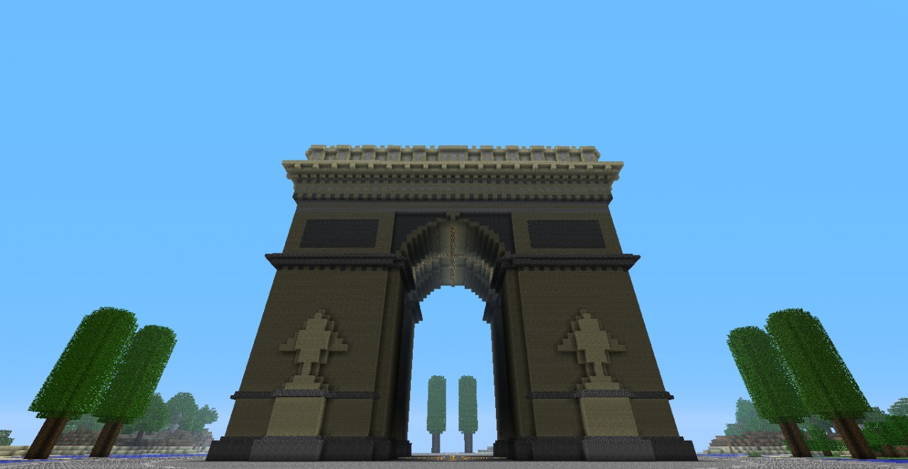 Arc de Triomphe Minecraft Map