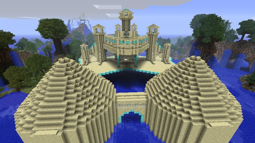Mage Temple on Mylocraft Minecraft Map