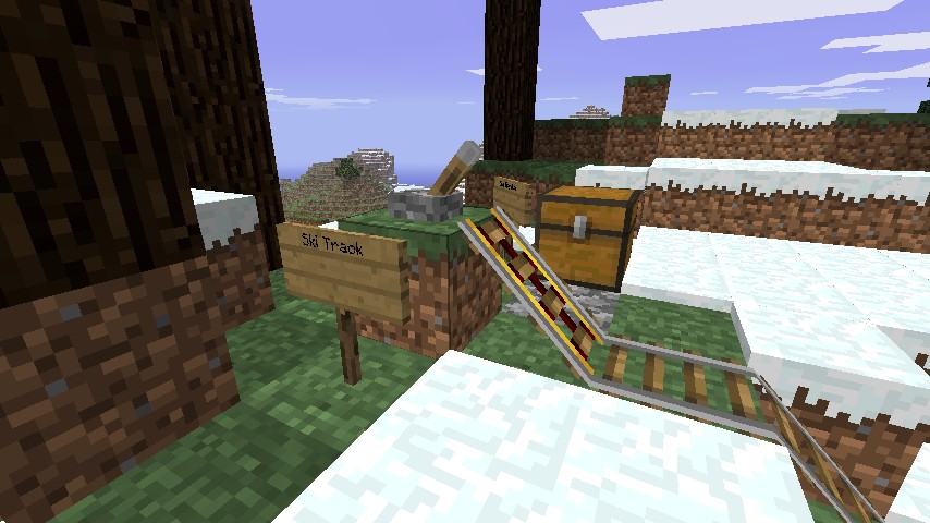 alpine mountain resort Minecraft Map