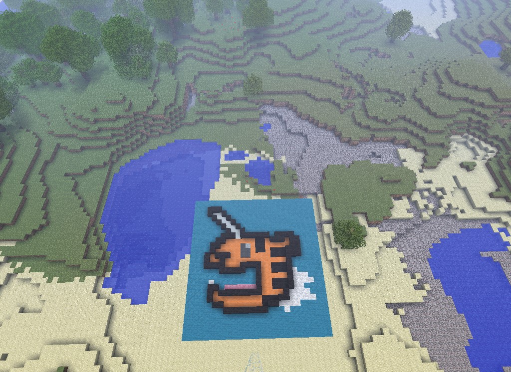 Pixel UniTiger Minecraft Map