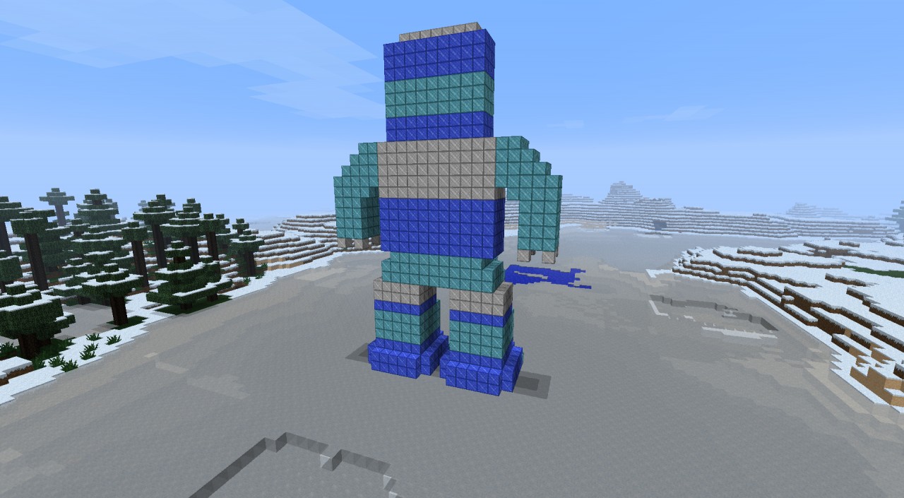 Artic Robot Minecraft Map