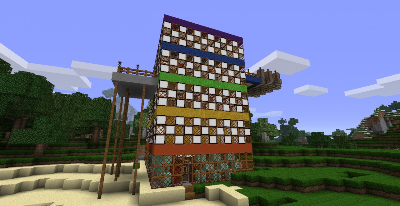 motel schematic Minecraft Map