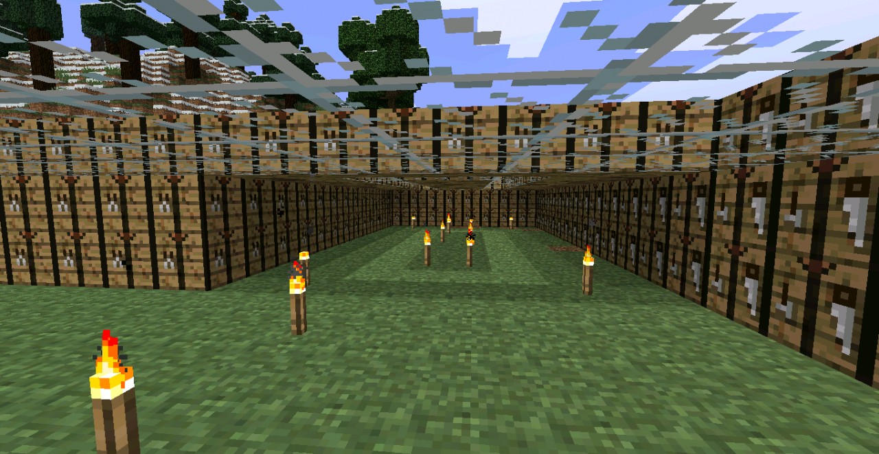 crafting table house Minecraft Project