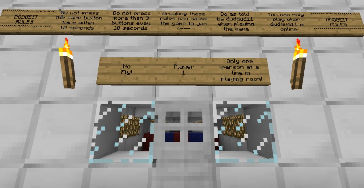 Dodgit - Outdated Minecraft Map