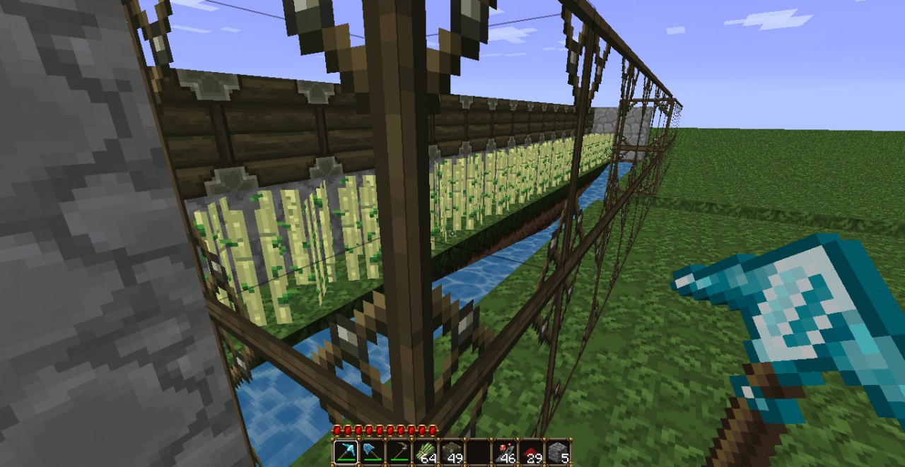 PISTON farm idea's Minecraft Map