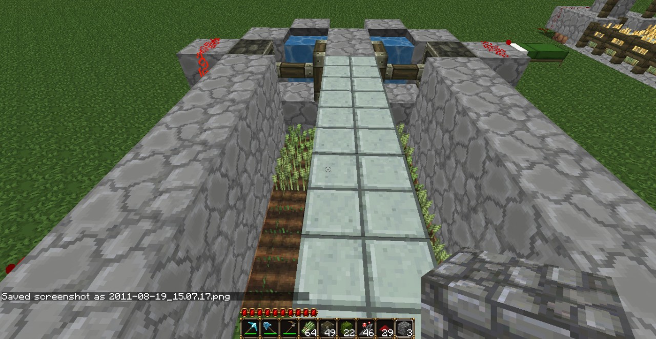 PISTON farm idea's Minecraft Map