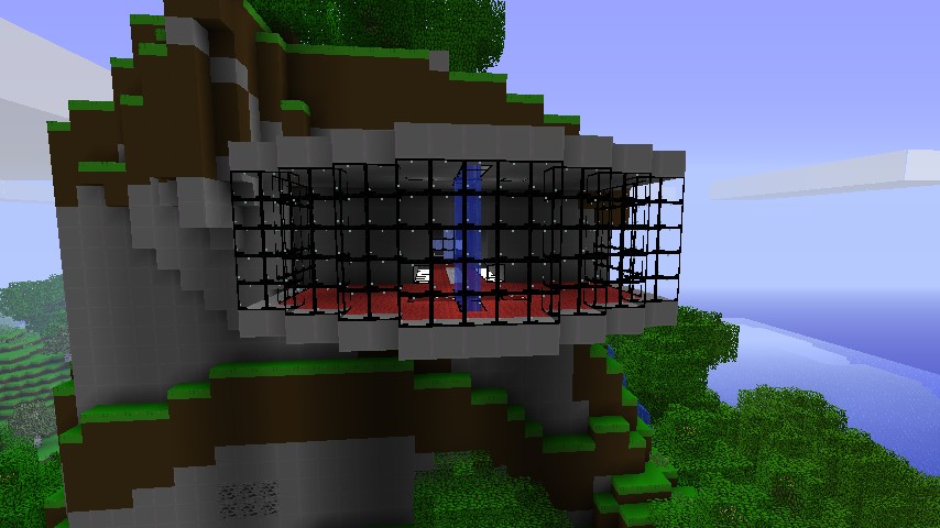 Cliff house Minecraft Map