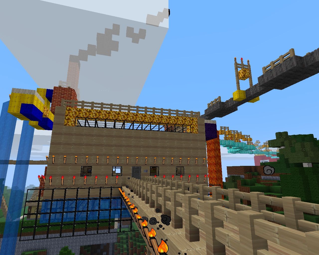 Crazy Inventor's House Minecraft Map