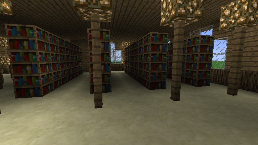 Library Minecraft Map