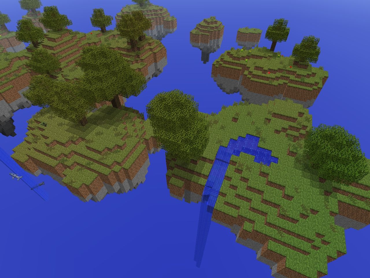 Floating Islands Minecraft Map