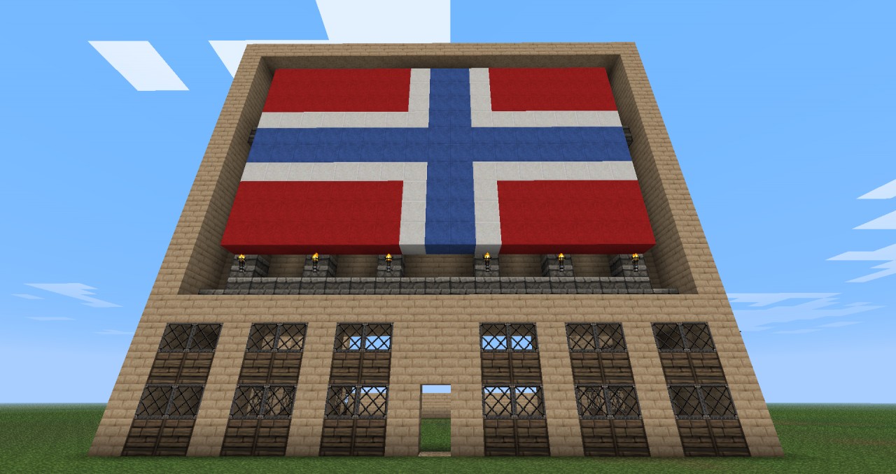 Norwegian embassy Minecraft Map