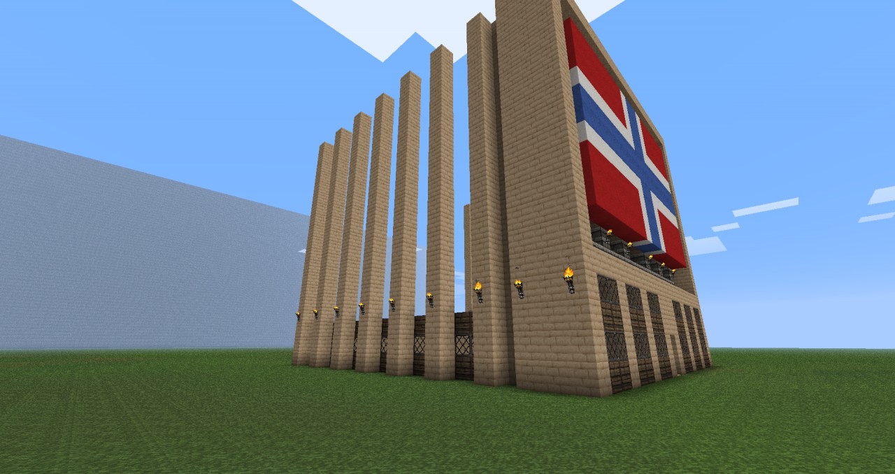 Norwegian embassy Minecraft Map