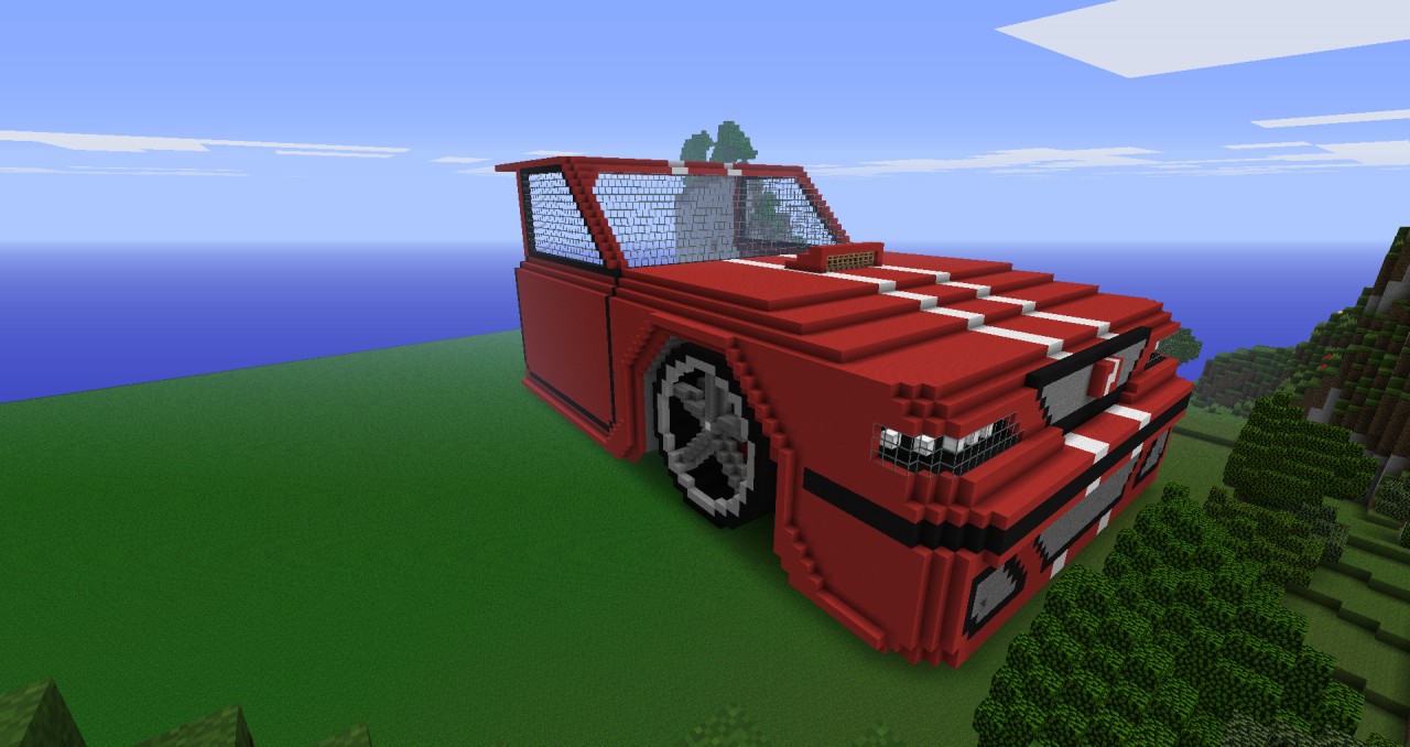huge car by maikthefirst on powercrafting.de Minecraft Map
