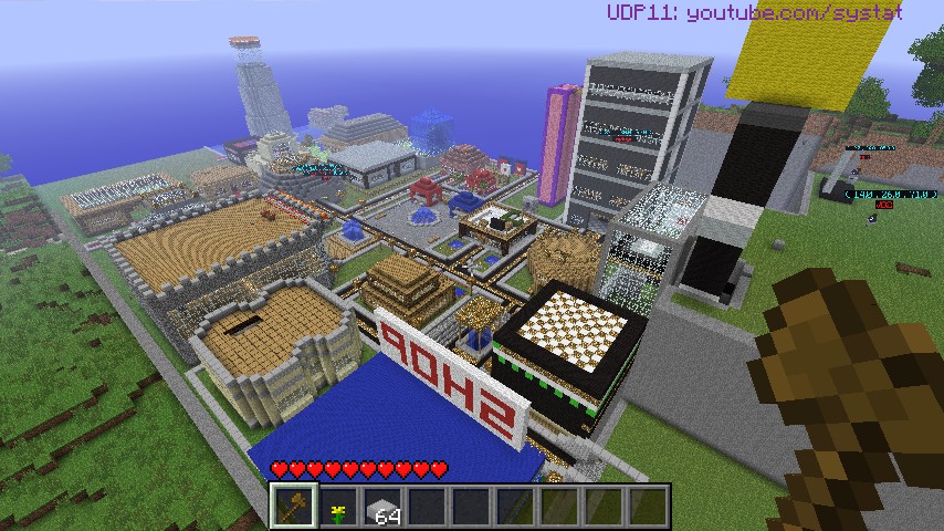 BuilduhrCraft world save. Minecraft Map