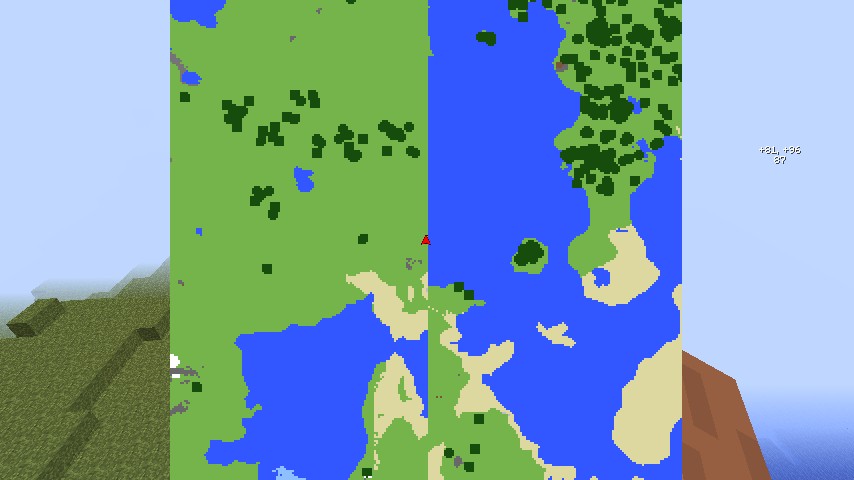 really weird seed Minecraft Map