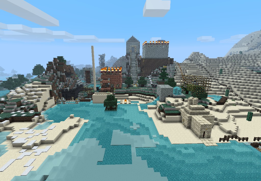 My first world Minecraft Map