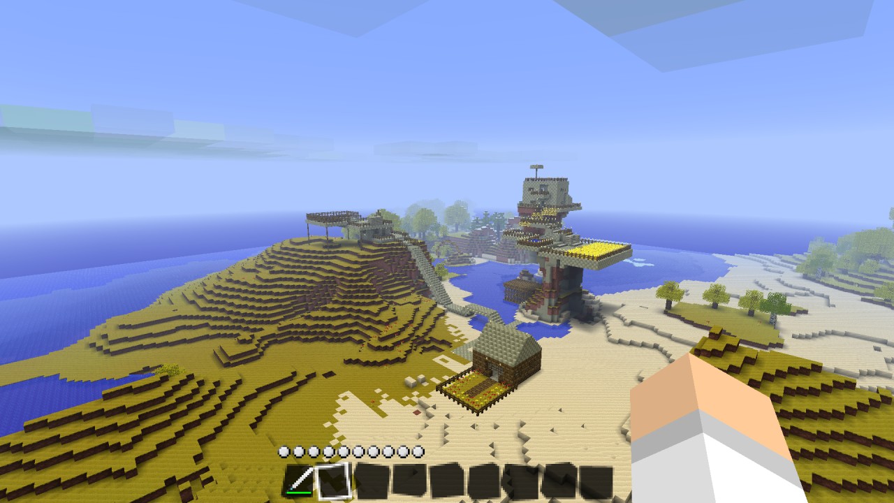 A UPGRADED PROJECT Minecraft Map